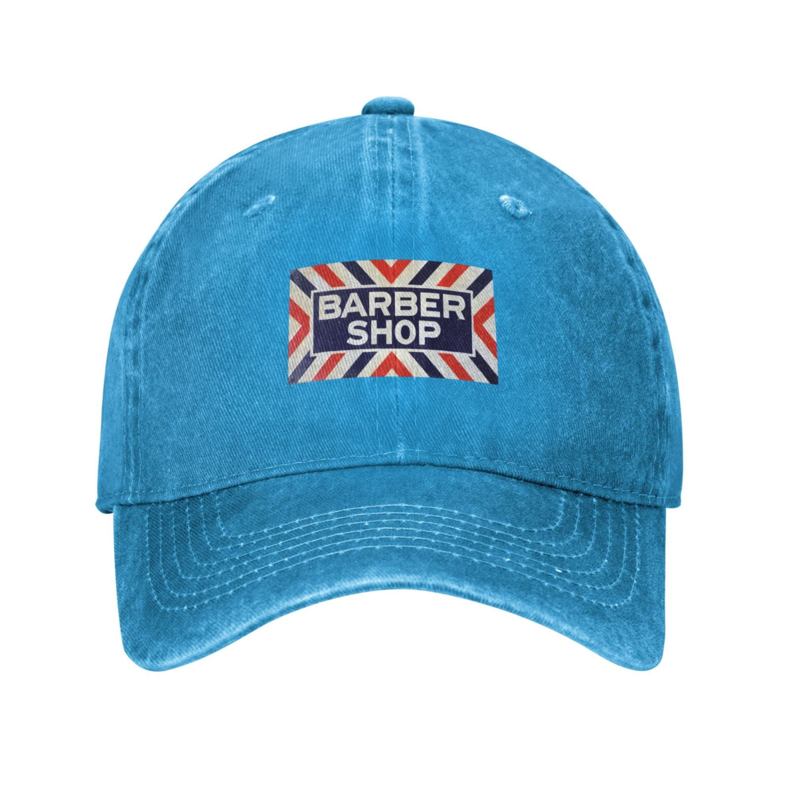 The Barber Shop Flag Hat Adult Adjustable Classic Washed Casquette Cap ...