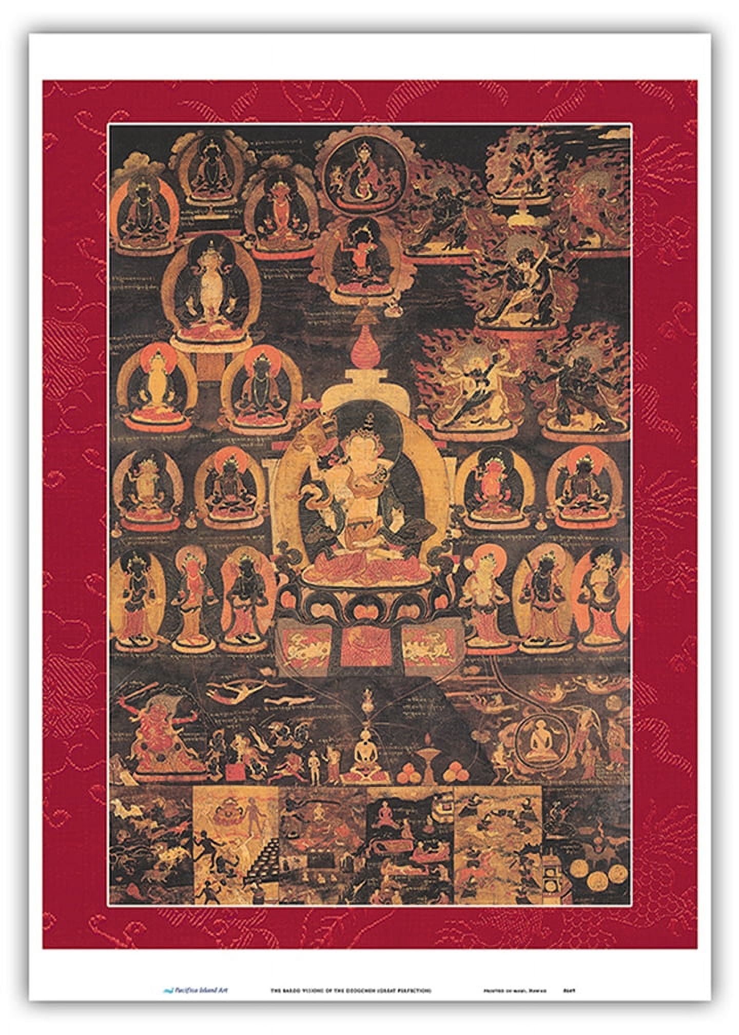 The Bardo Visions of the Dzogchen (Great Perfection) - Vintage Tibetan ...