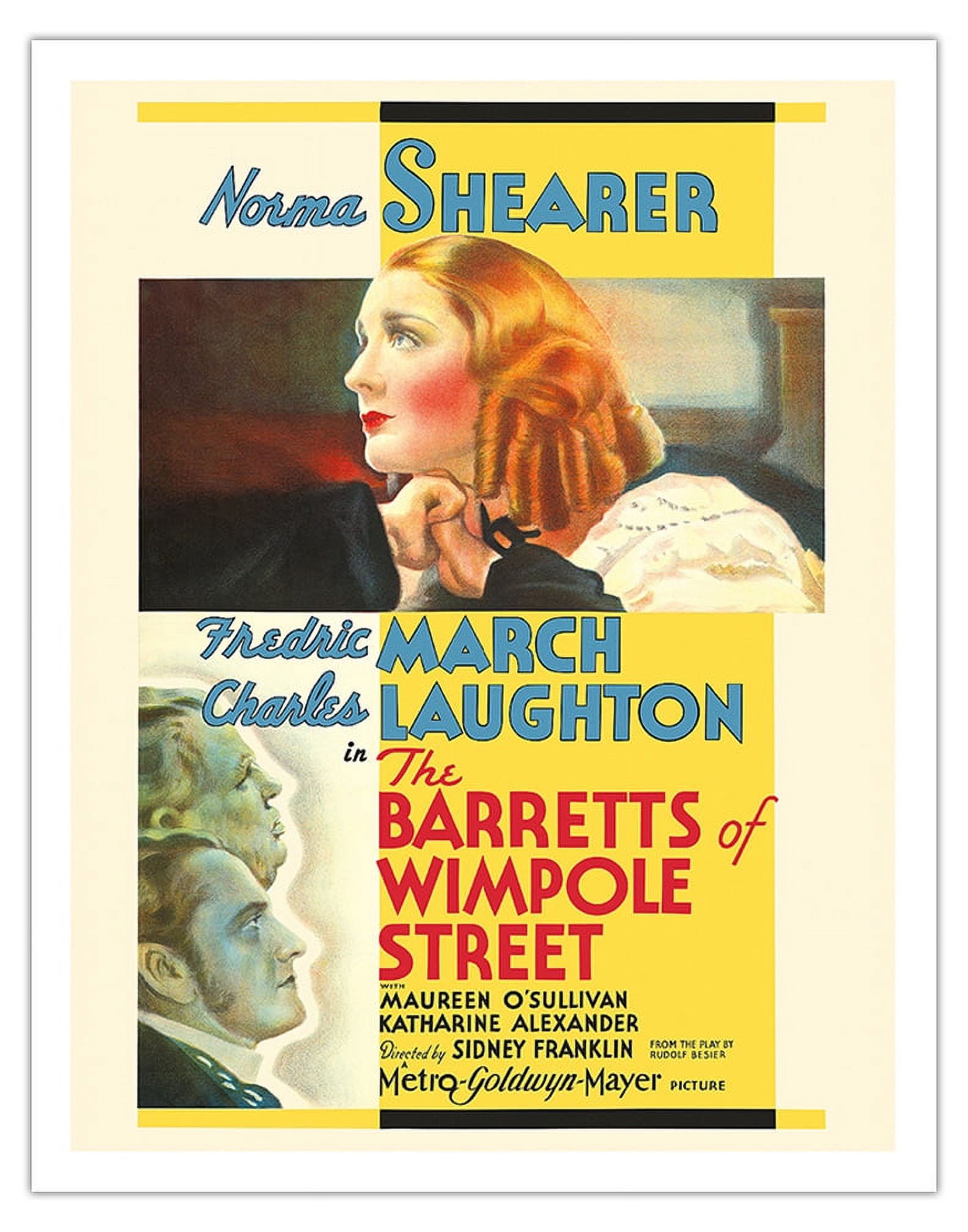 The Barretts of Wimpole Street - Starring Norma Shearer Fredric March ...
