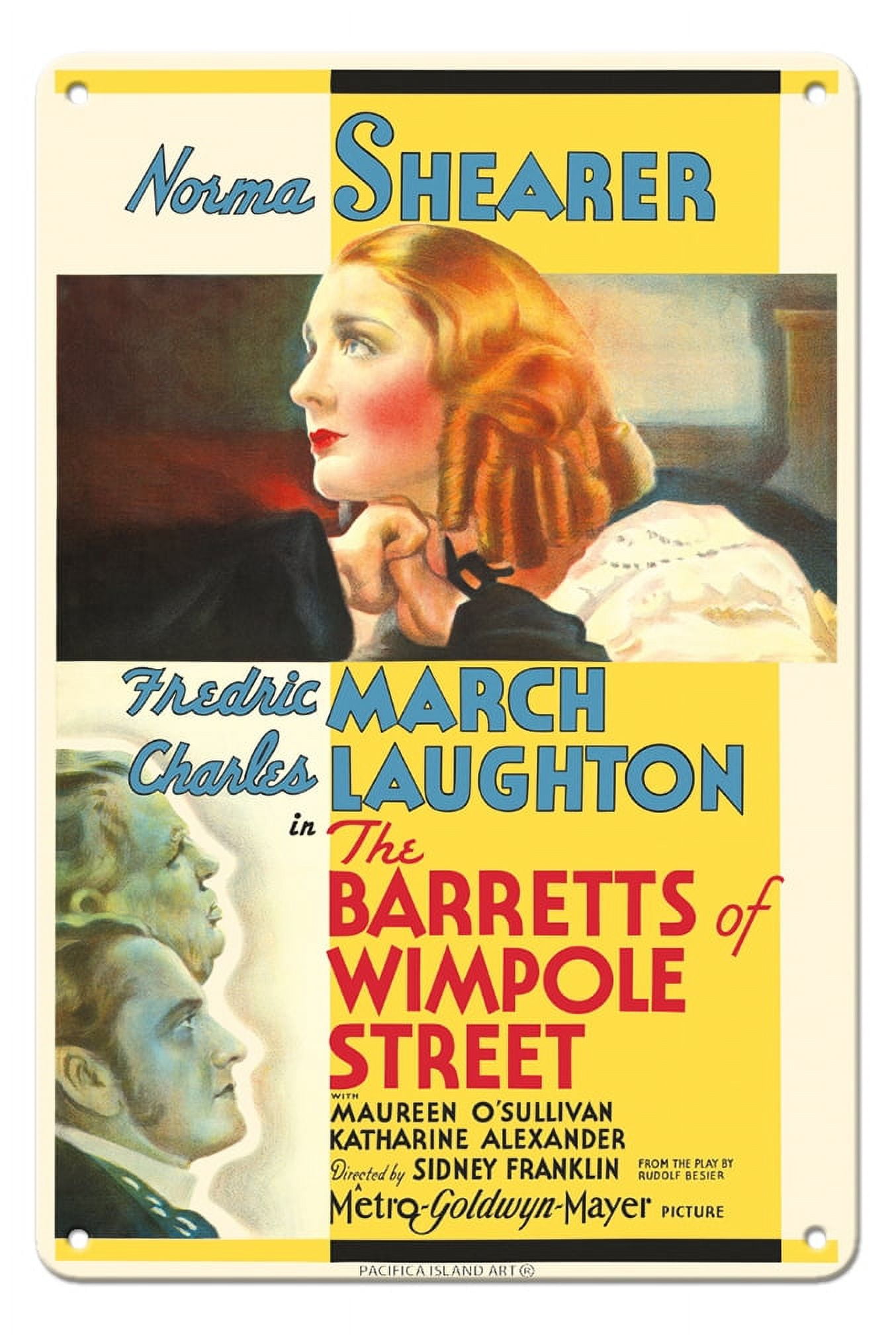 The Barretts of Wimpole Street - Starring Norma Shearer Fredric March ...