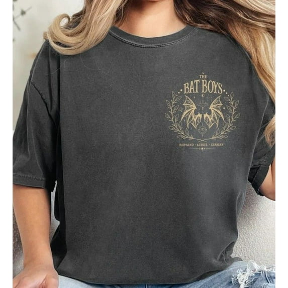 The Bat Boys Comfort Color Shirt, Camouflage Print Tee, Acotar Shirt ...