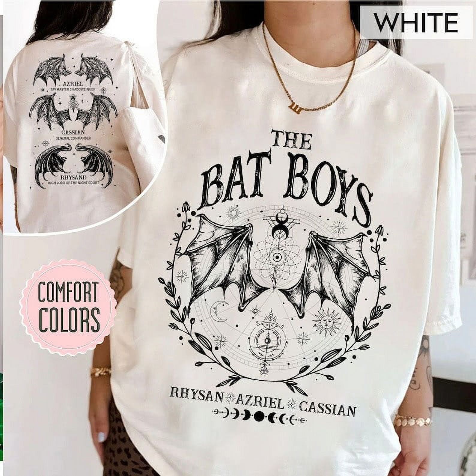 The Bat Boys Shirt, Acotar Merch Shirt, The Night Court Illyrians, A ...
