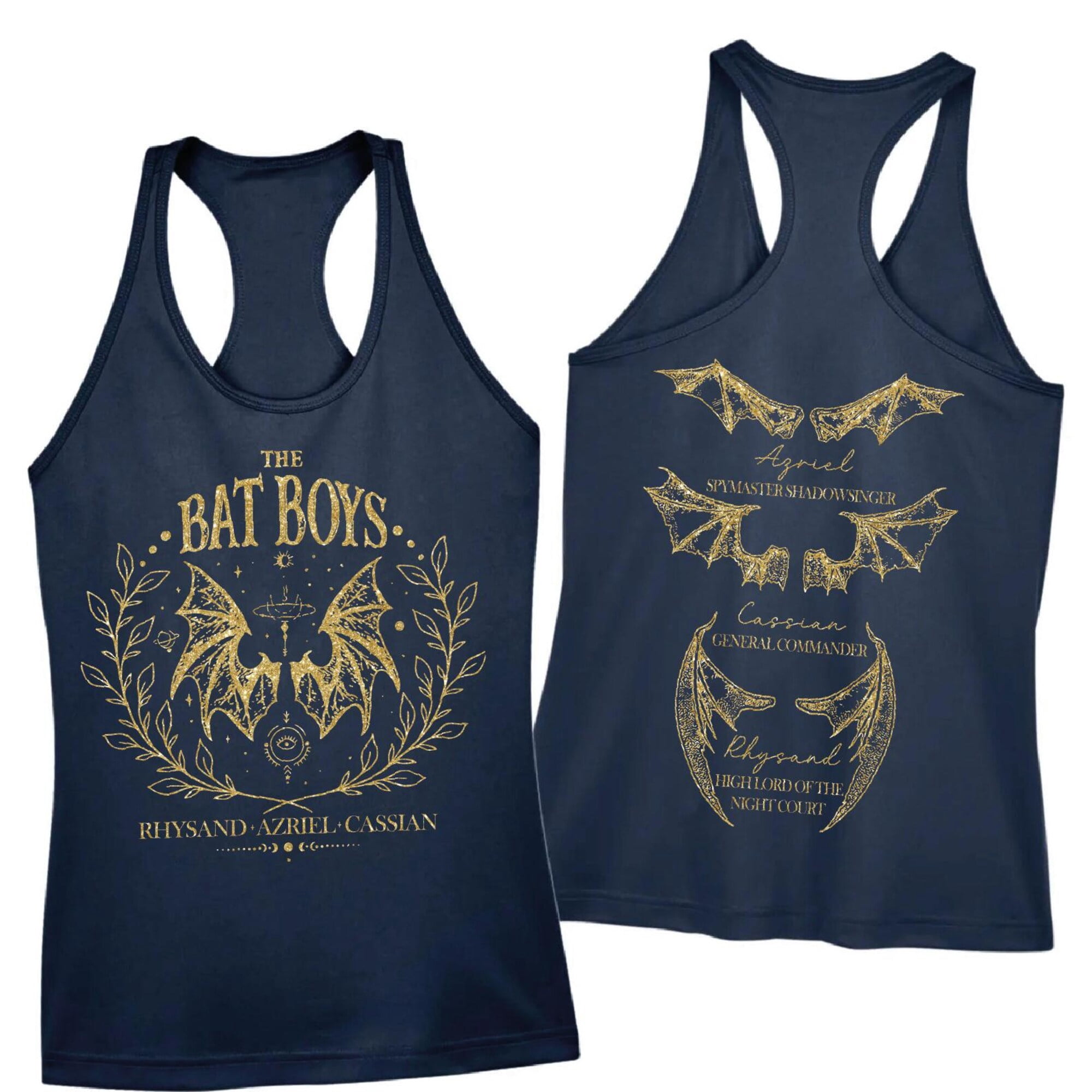 The Bat Boys Racerback Acotar Bookish Racerback A Court of Thorns and ...