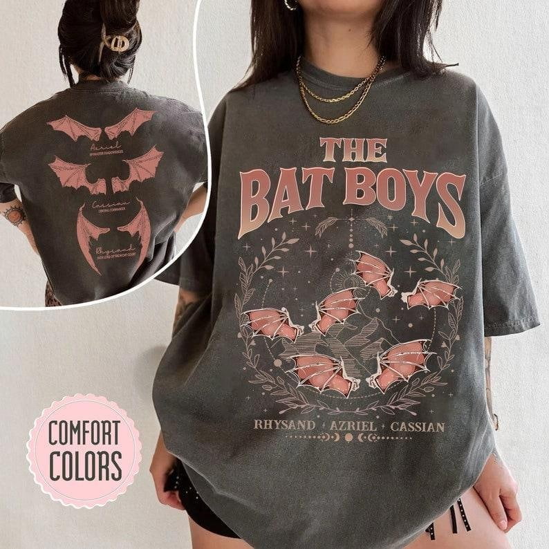 The Bat Boys Shirt | ACOTAR Merch | Night Court Illyrians Tea | A Court ...