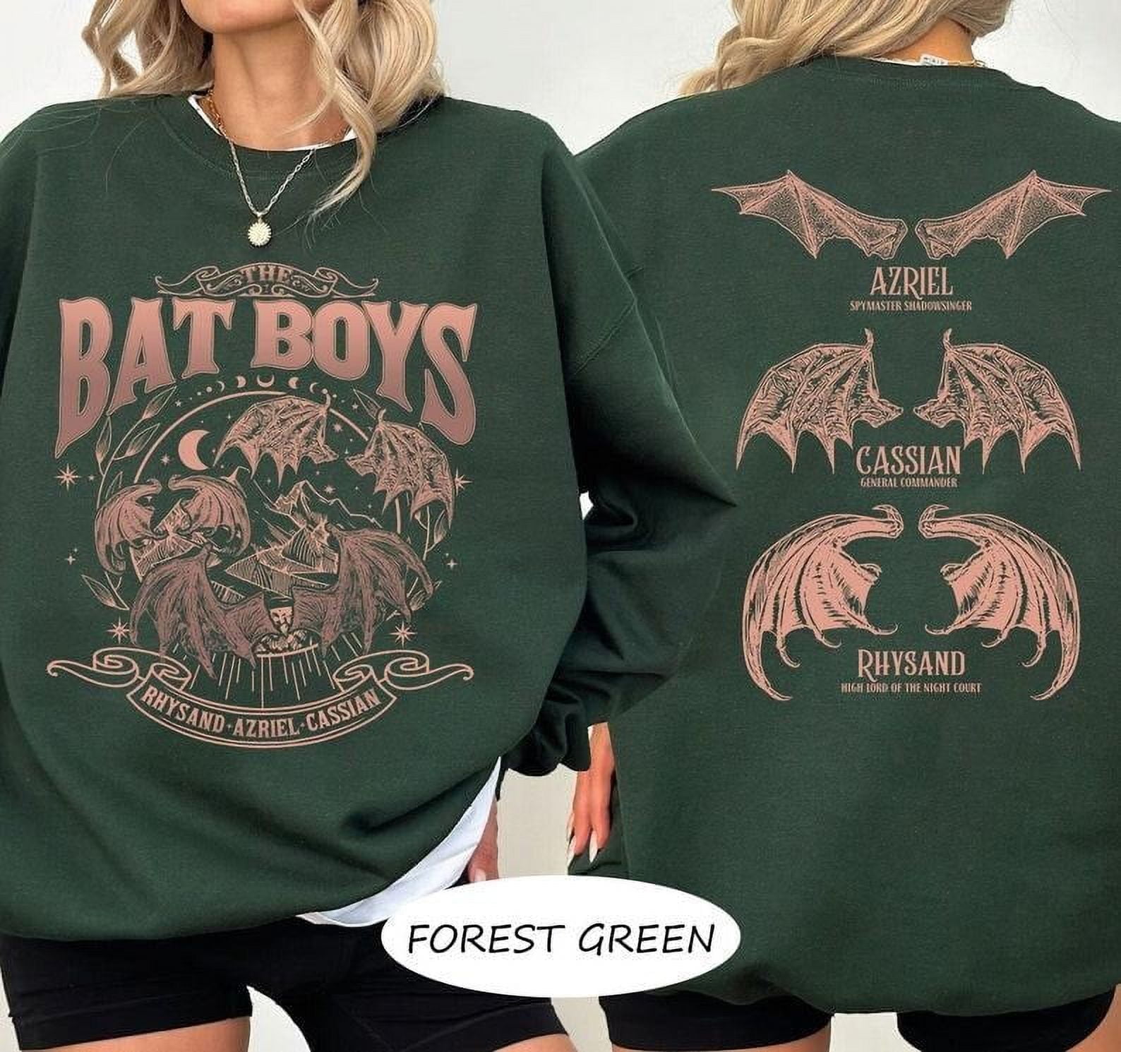 The Bat Boys Sweatshirt, The Night Court Sweatshirt, A Court of Thorns ...