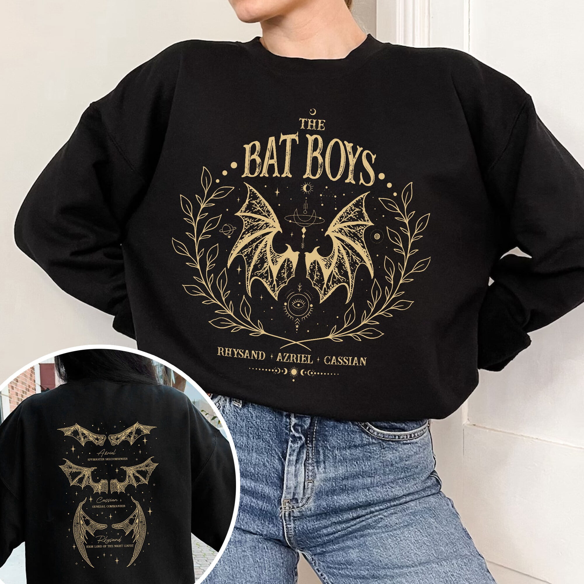 The Bat Boys TShirt Acotar Bookish TShirt The Night Court Illyrians A ...