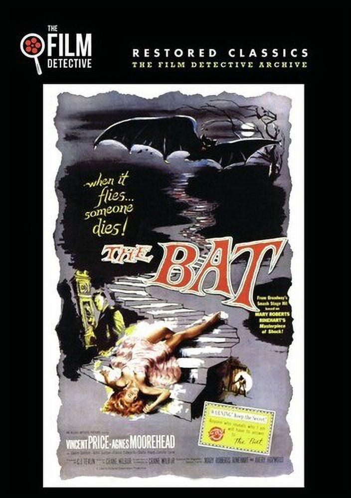 The Bat (DVD), Film Detective, Horror - Walmart.com