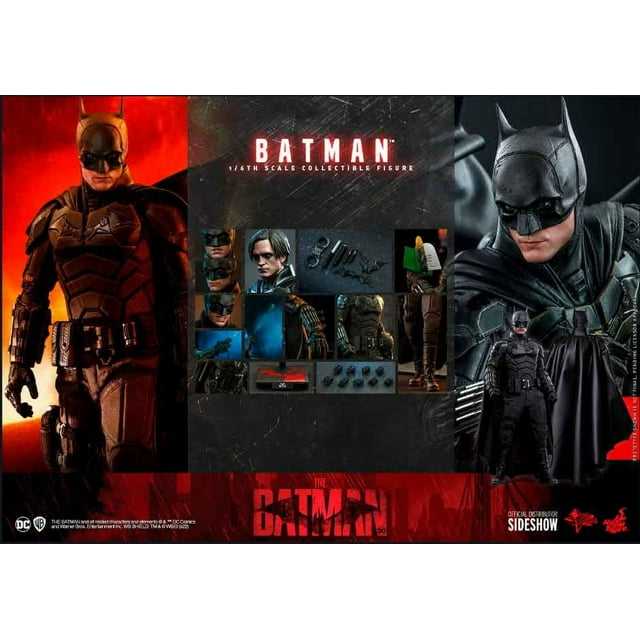 The Batman 12 Inch Action Figure 1/6 Scale - Batman Hot Toys 910594 ...