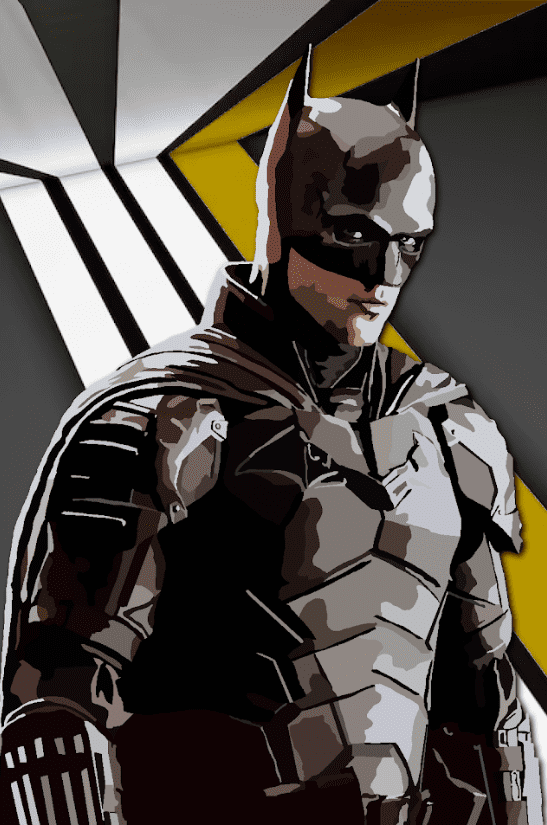 The Batman (2022) 24x36 Movie Poster Gripping Dark Knight Action ...