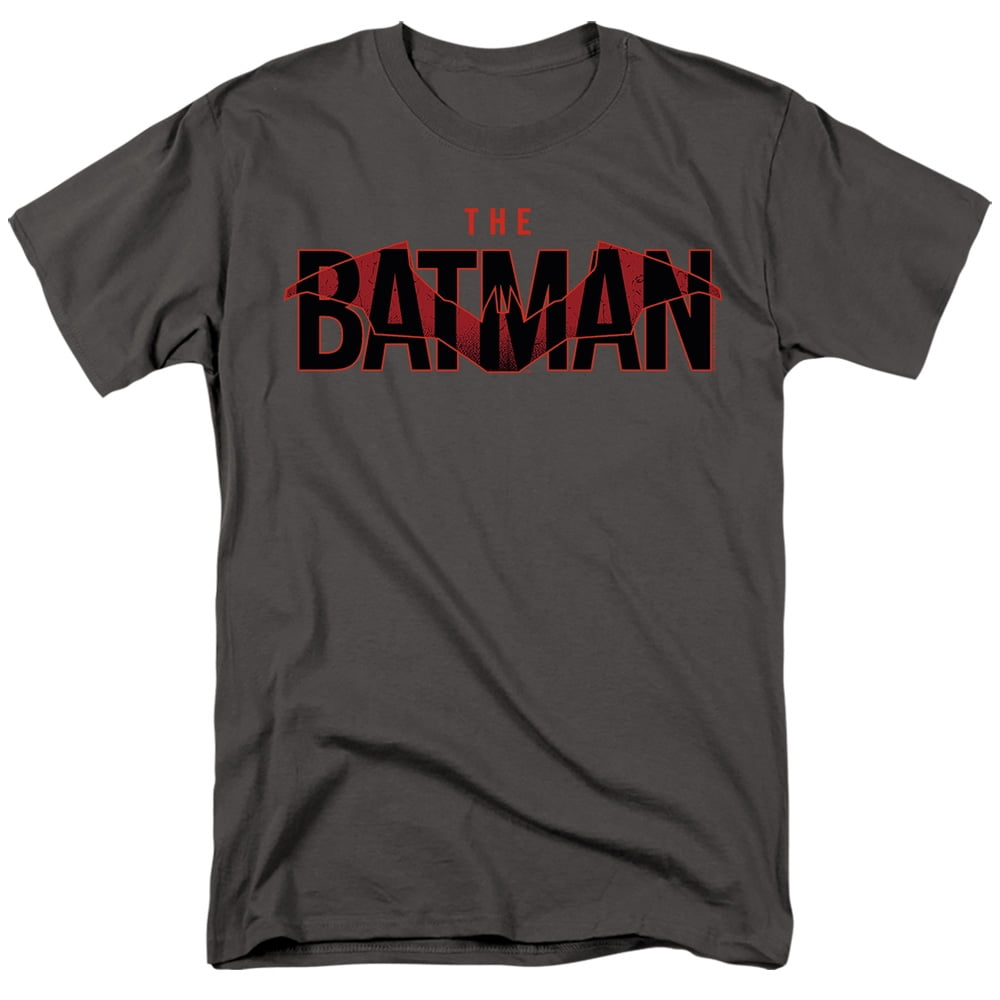 The Batman (2022) Logo With Red Bat Unisex Adult T Shirt - Walmart.com