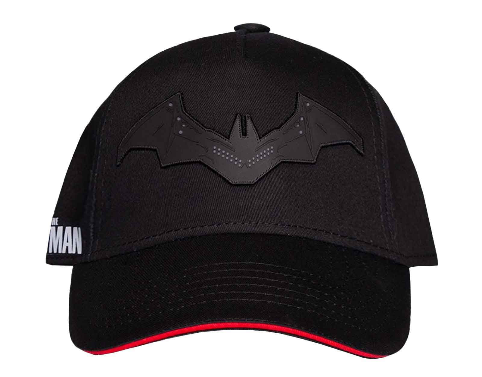 The Batman Baseball Cap raised rubber Logo new Official Black Strapback ...