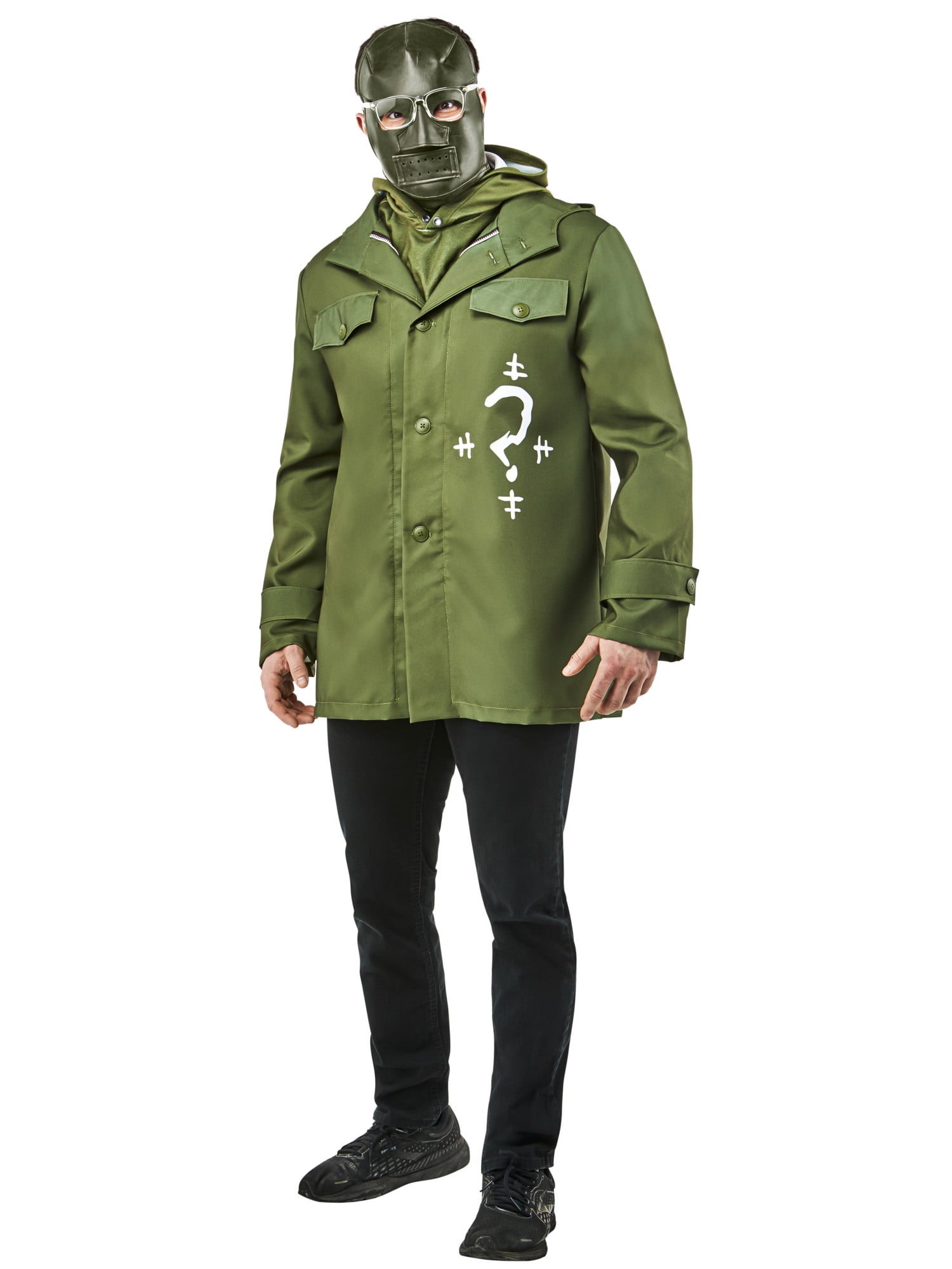 The Batman: Riddler Adult Deluxe Latex Mask - Walmart.com