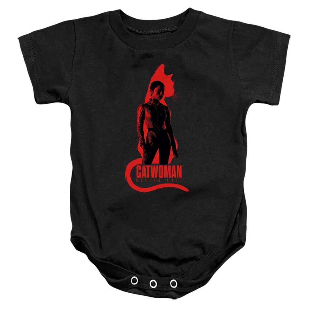 The Batman Selina Kyle Cat Silhouette Unisex Infant Snap Suit for Baby ...