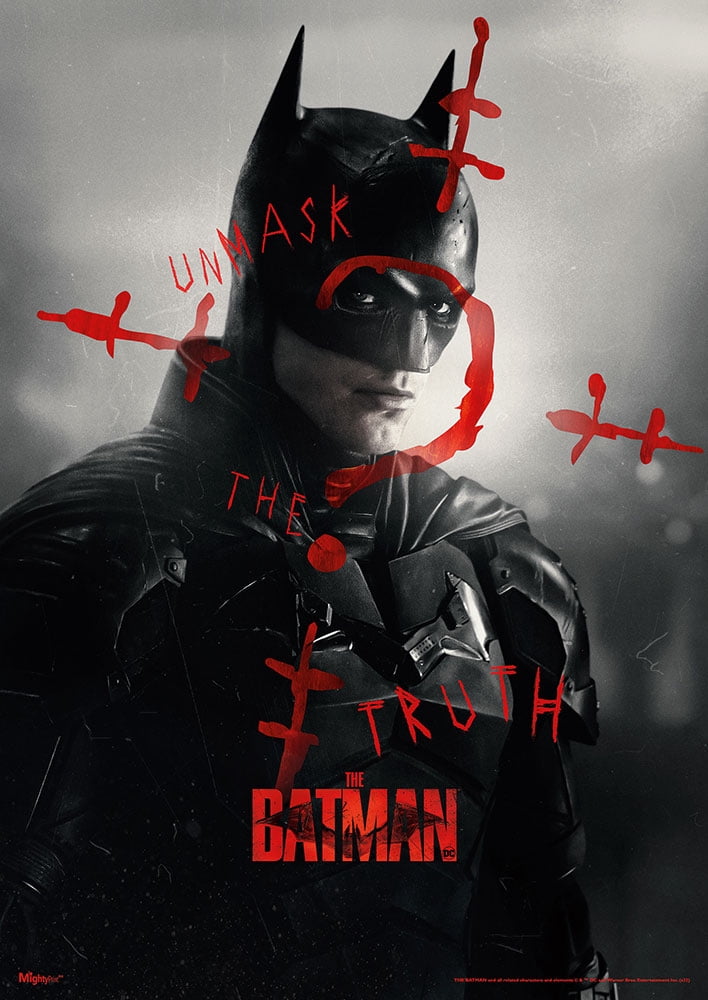 The Batman (Unmask - Batman) MightyPrint™ Wall Art - Walmart.com