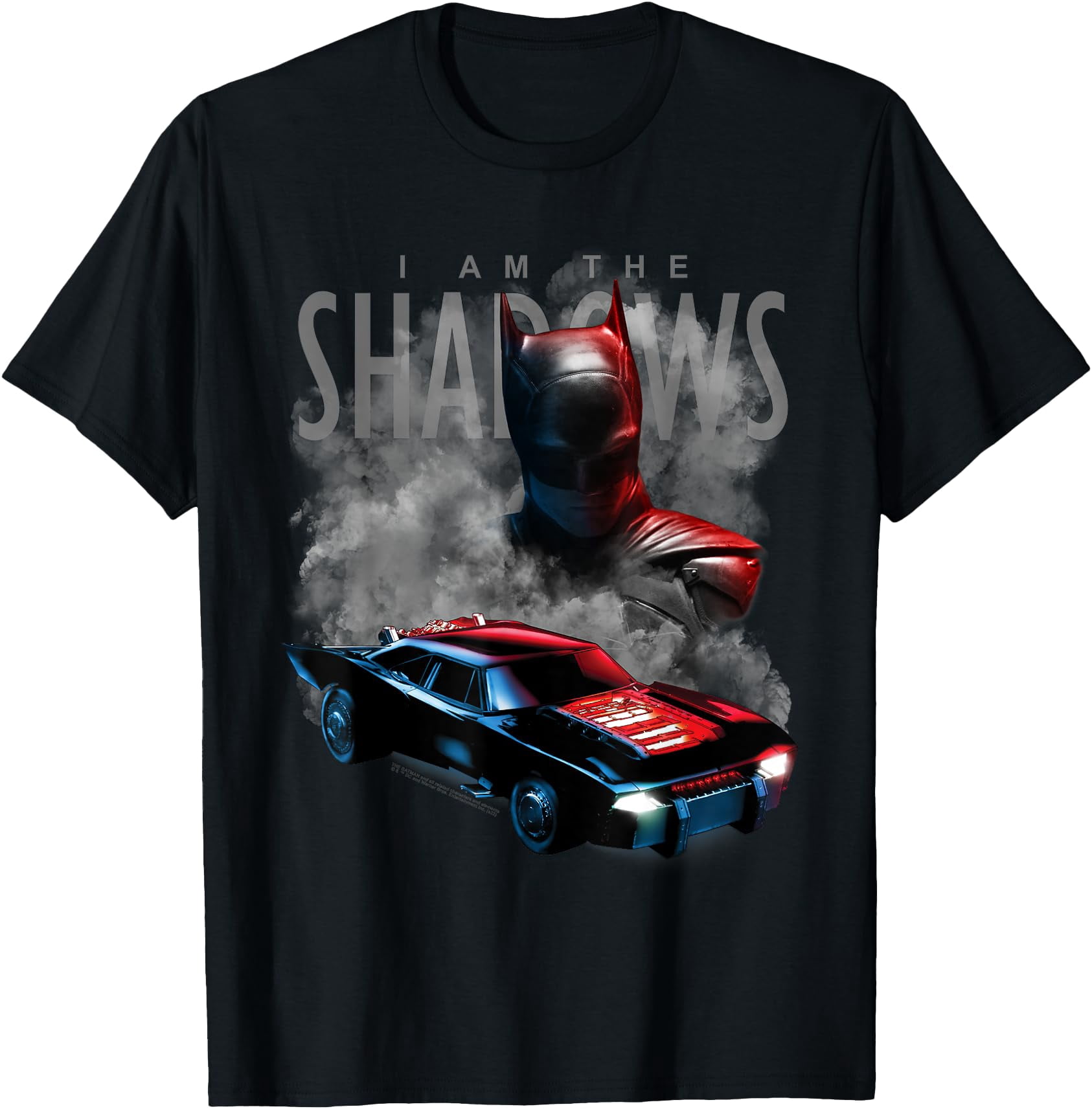 The Batman and Batmobile Unisex T-Shirt for Men Women, Comic gift tee ...