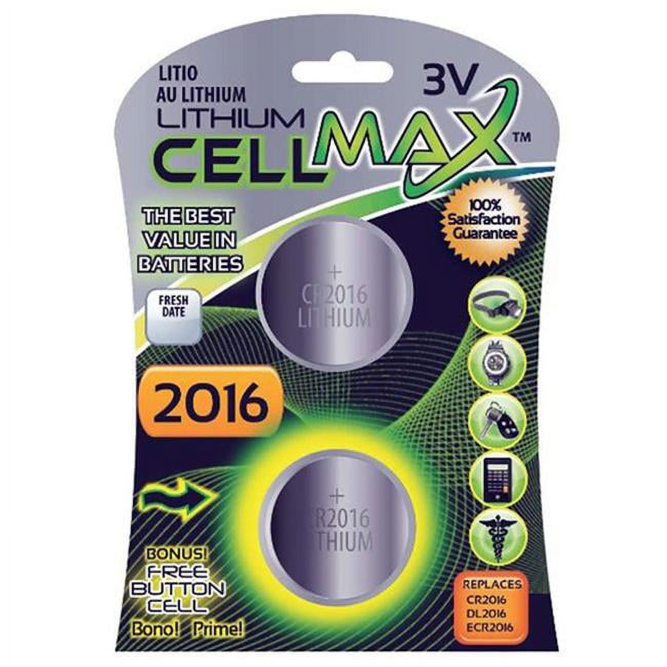 The Battery Spot 145134516 2016 3V Lithium Watch Electronic Battery - 2 ...