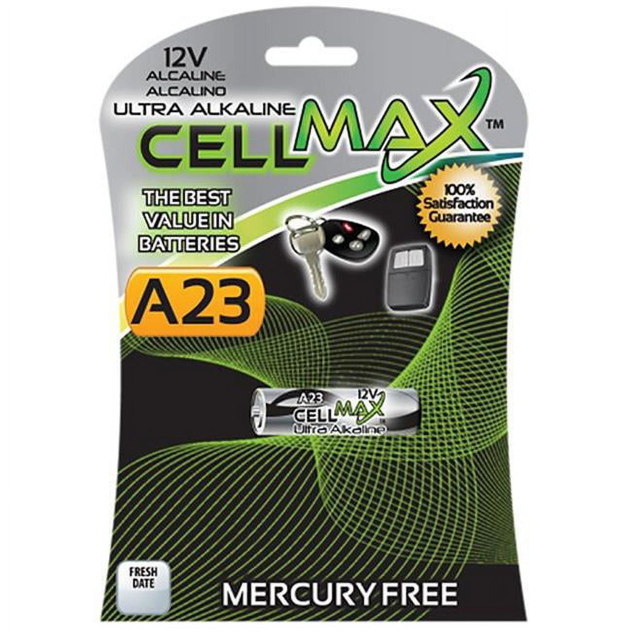 The Battery Spot 145134821 CM-A23-BP1 12V A23 Keyless Entry Battery ...