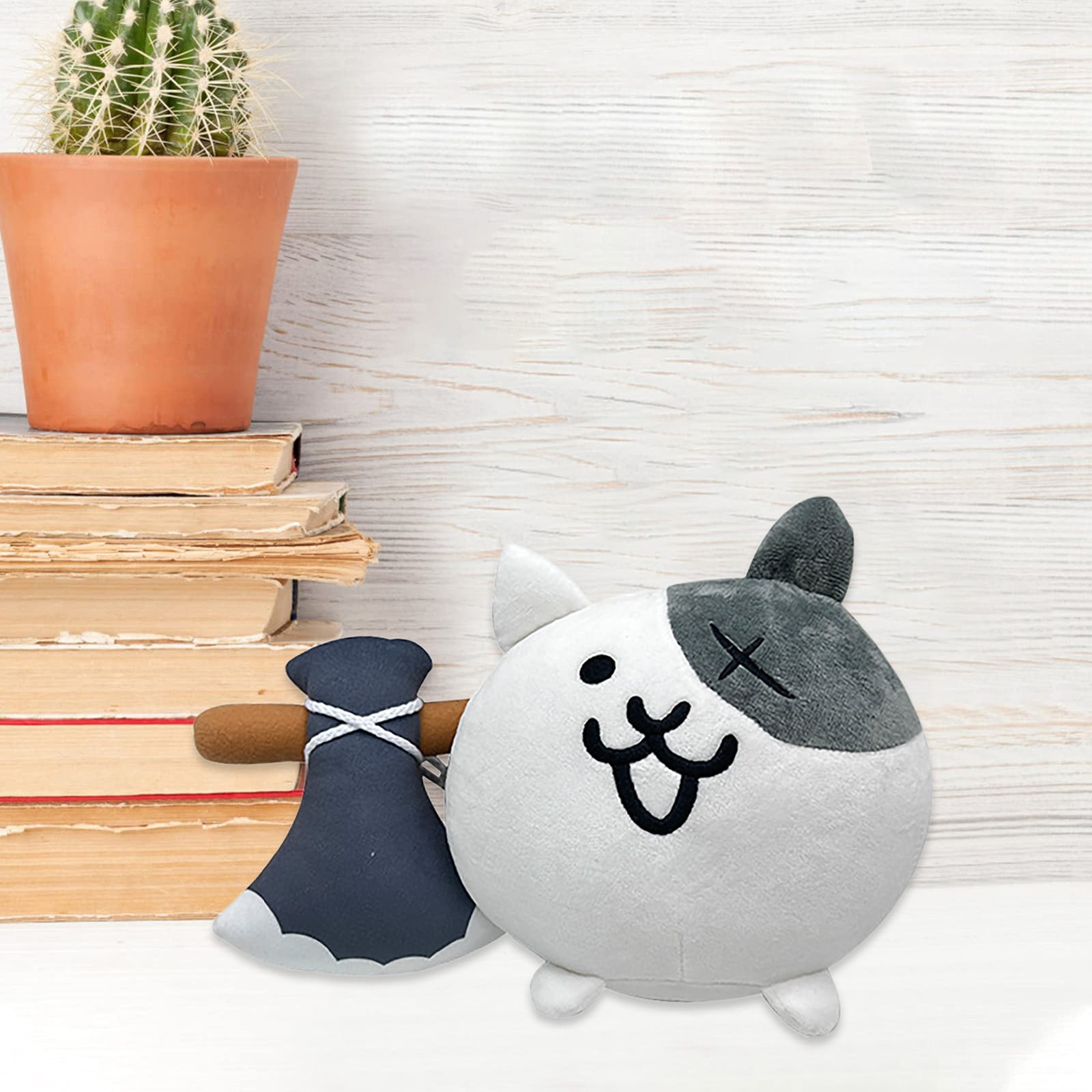 The Battle Cats Plush - Axe Cat Plushie - 9 Inch Collectible Battle ...