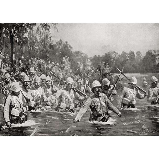 The Battle Of Modder River During The Second Boer War The Argyle And ...
