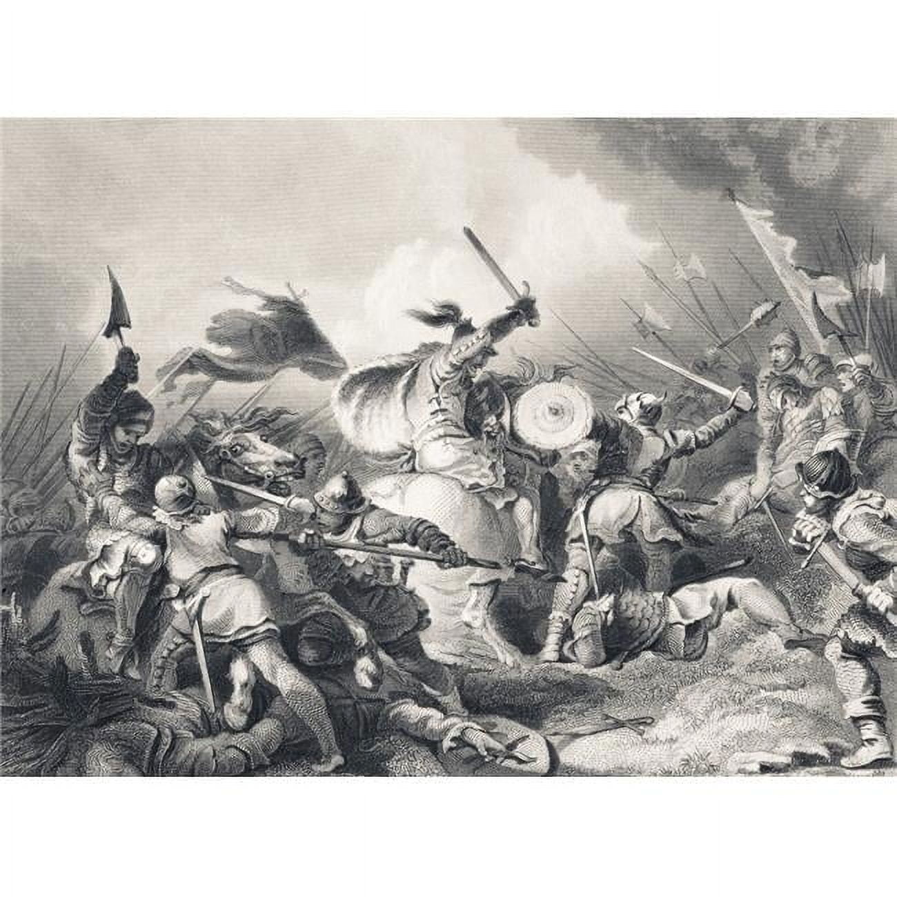 The Battle of Hastings 1066 From The National & Domestic History of ...