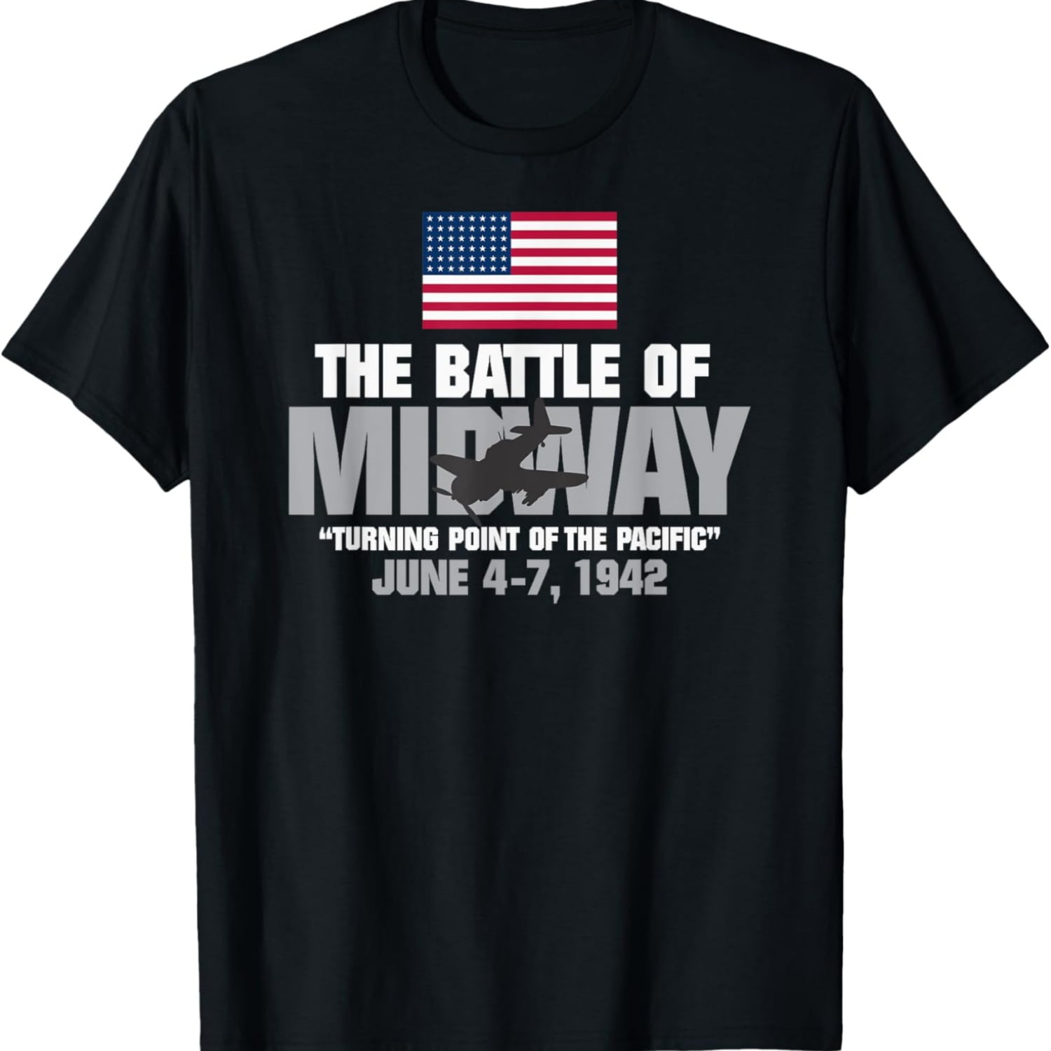 The Battle of Midway Turning Point of the Pacific WW T-Shirt - Walmart.com