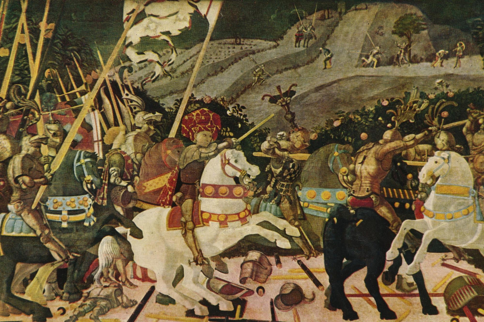 Art.com 'The Battle of San Romano', c1438, (1909) Giclee Print by Paolo ...