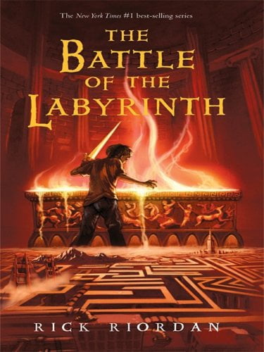 Rick Riordan's Fantasy Book - The Battle of the Labyrinth, Percy ...
