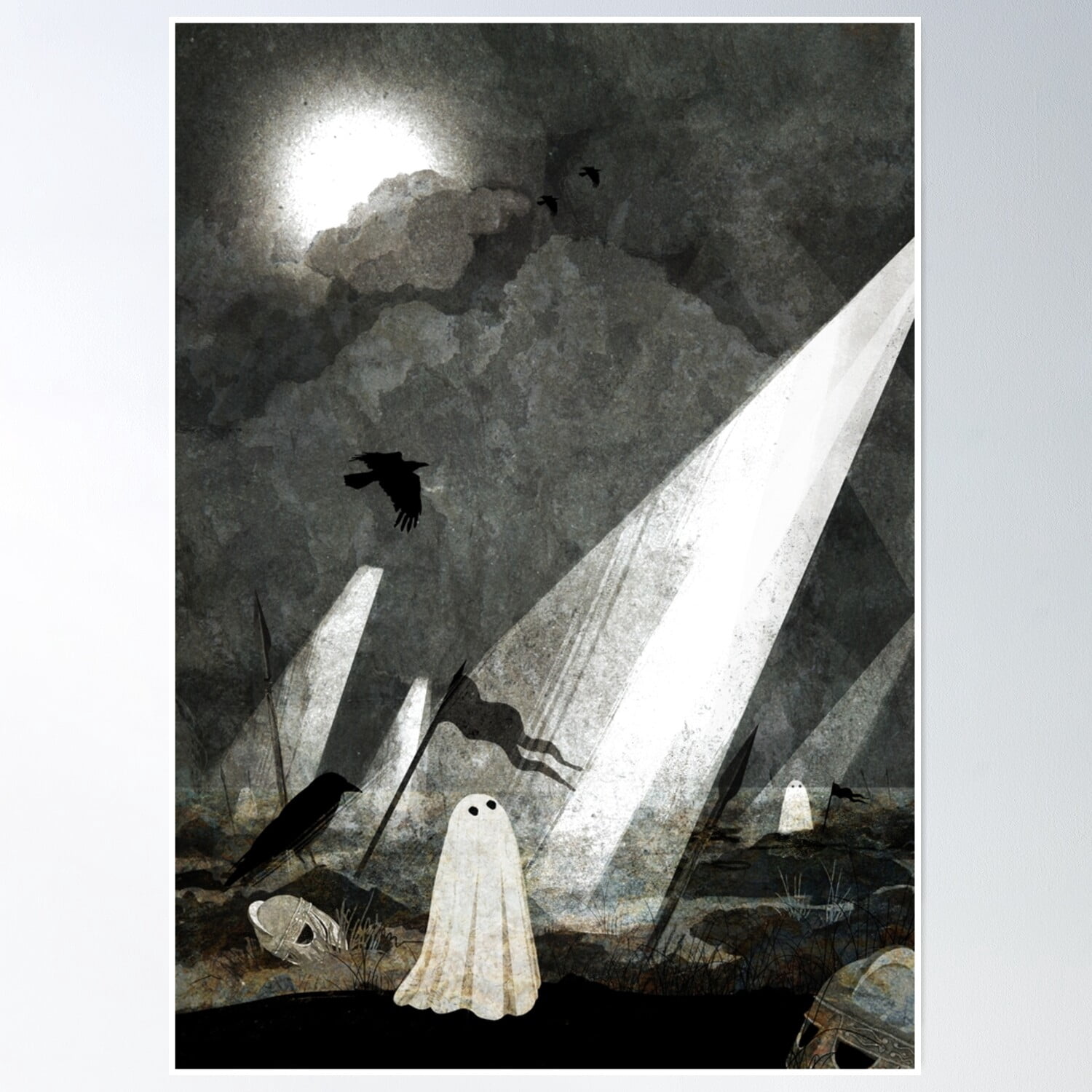 The Battlefield Poster Wall Art, Modern Wall Decor, 8x12 UNFRAMED ...