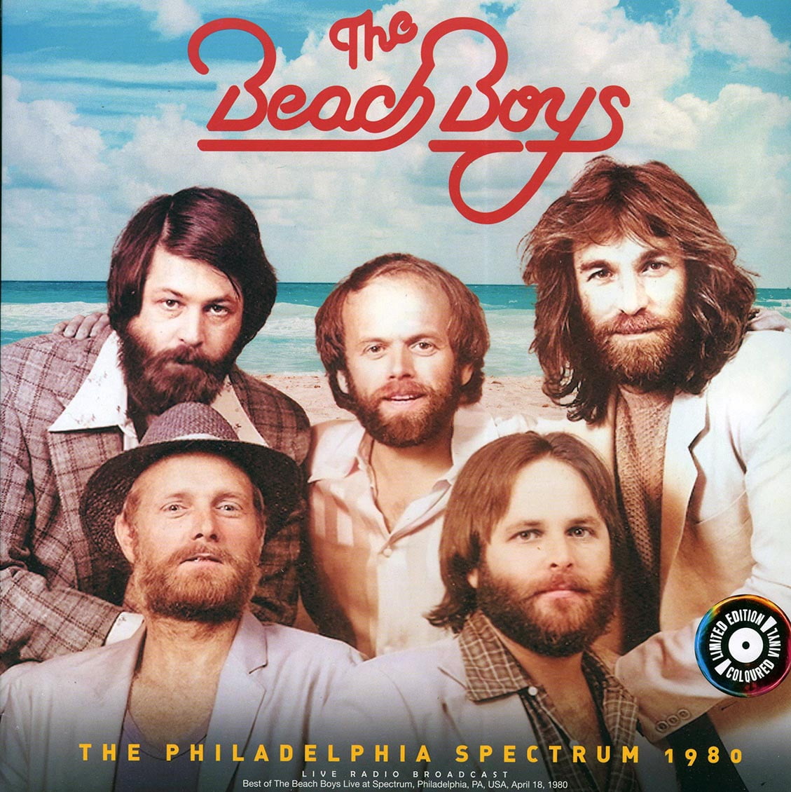 The Beach Boys - The Phildelphia Spectrum 1980 (ltd. ed.) (blue vinyl ...