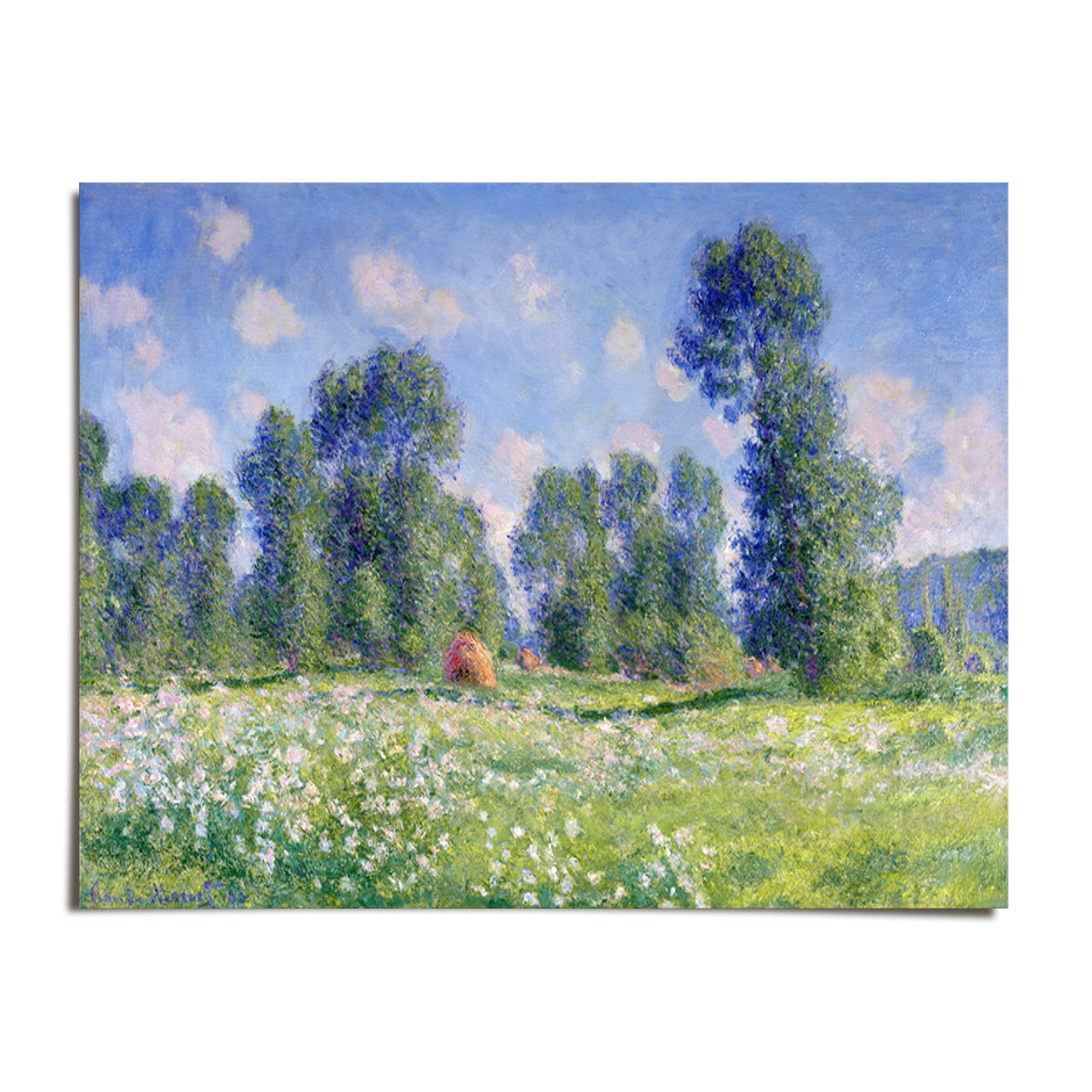 The Beach at Sainte Adresse 1 - Claude Monet - 9x12 - Wall Art Print ...