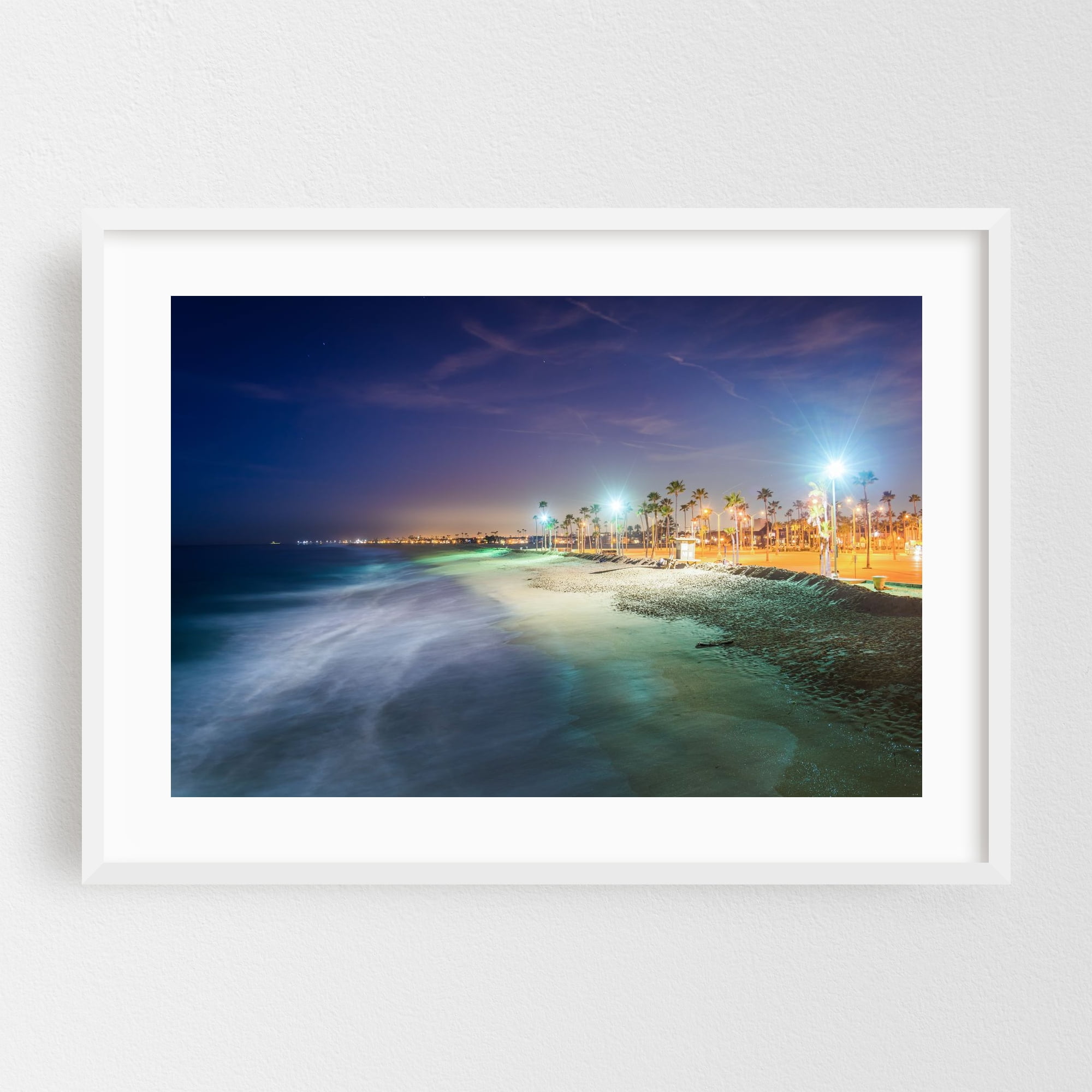 The Beach from Balboa Pier - Newport Beach California Photography White ...