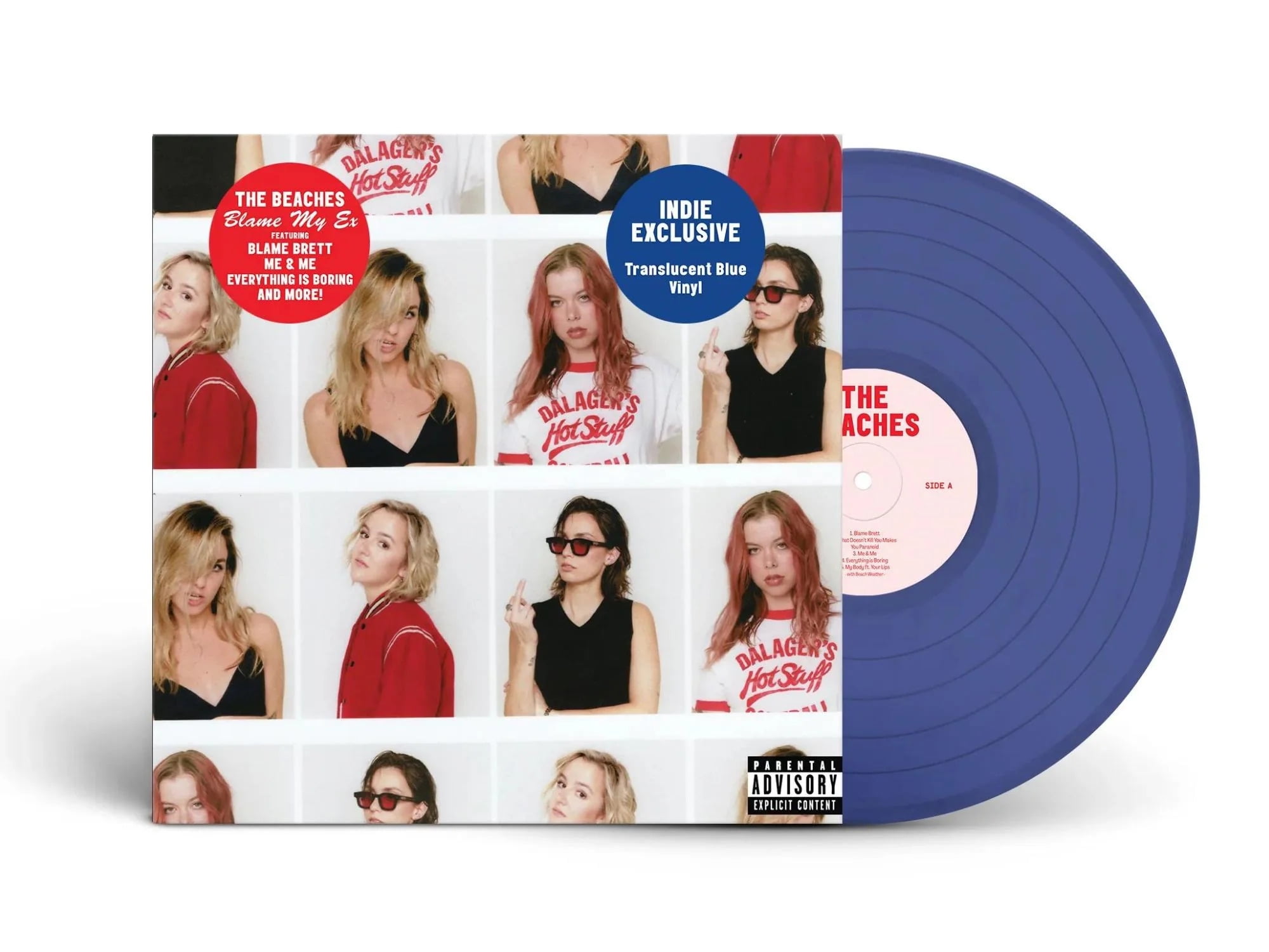 The Beaches - Blame My Ex (Transparent Blue Colored Vinyl, Indie ...