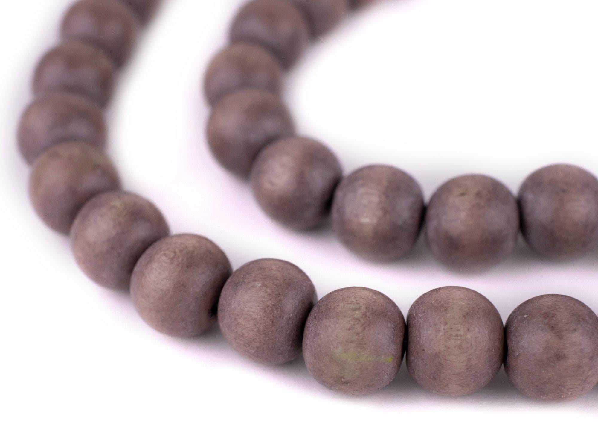 The Bead Chest Natural 14mm Wooden Beads in Brown for Jewelry Making ...