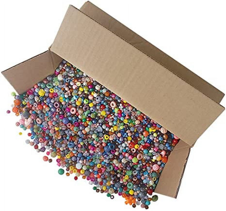 The Beadery, 5LB Mixed Beads, Assorted Shapes and Colors - Walmart.com