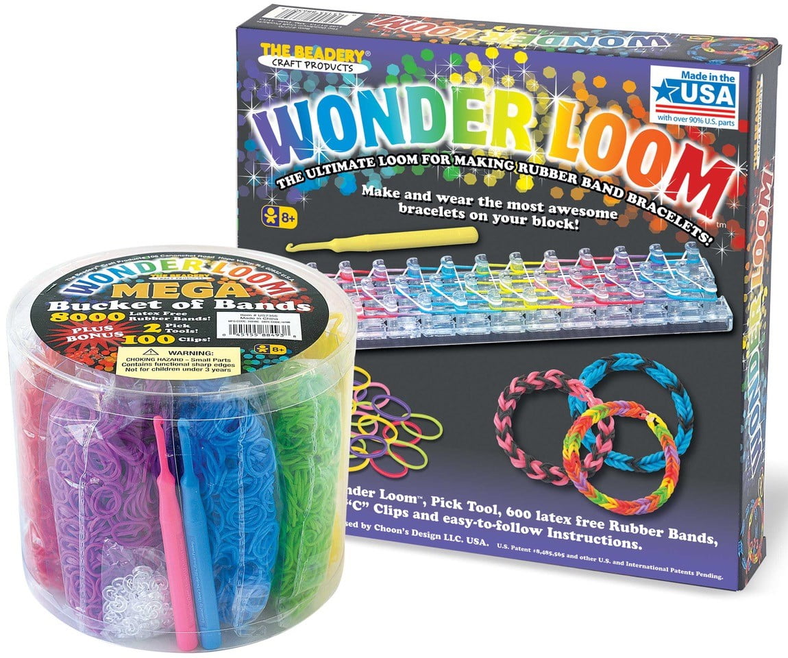 Beadery Wonder Loom Bundle: Unisex Craft Kit for Kids & Adults ...