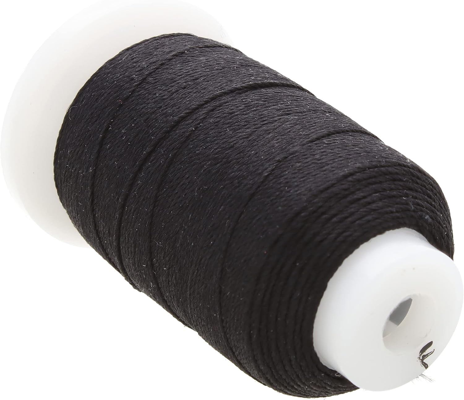 The Beadsmith Pure Silk Cord – Black, Size F (0.348 mm), 140 Yards (420 ...