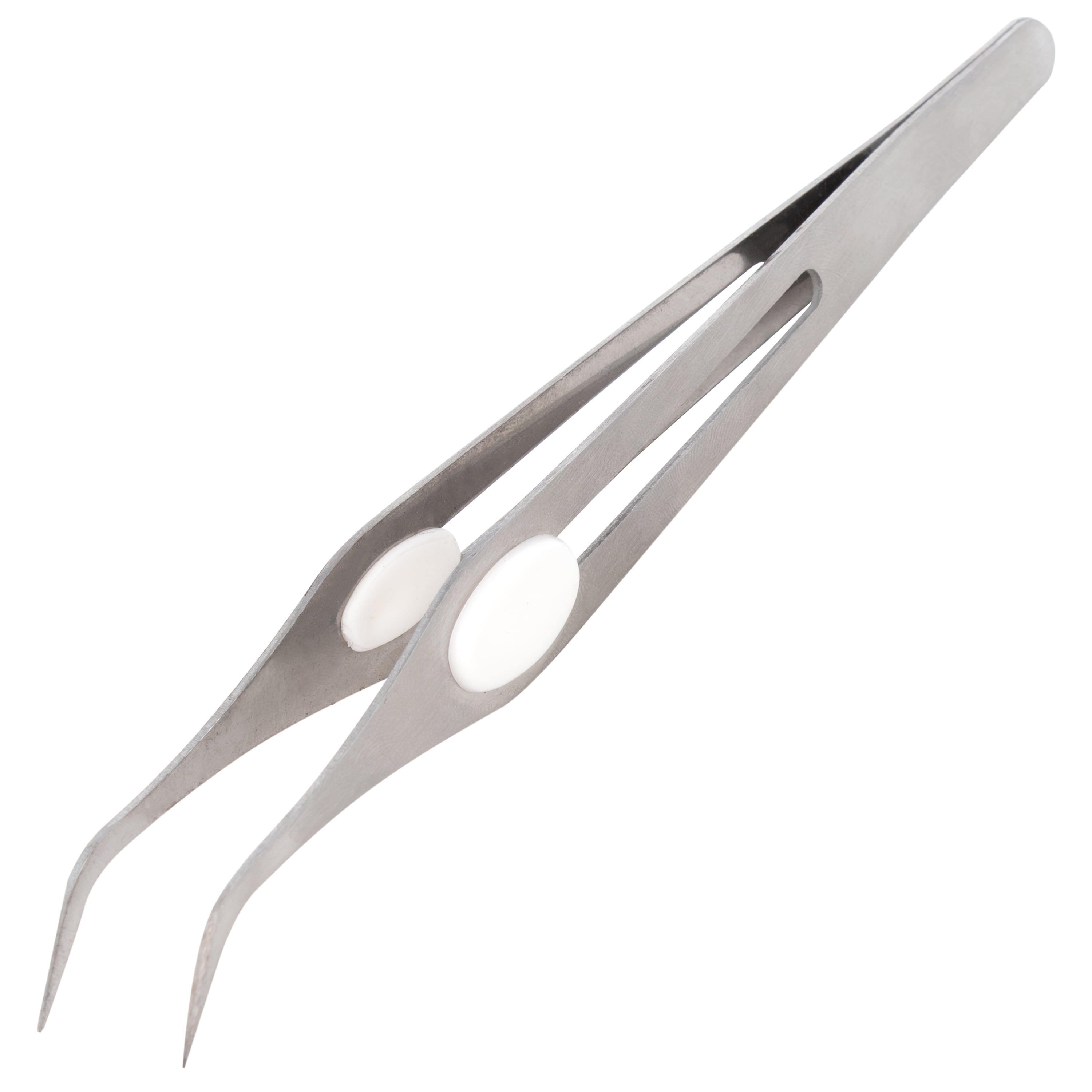 The Beadsmith Angled Precision Tweezer – Multipurpose Tool w/ Curved ...