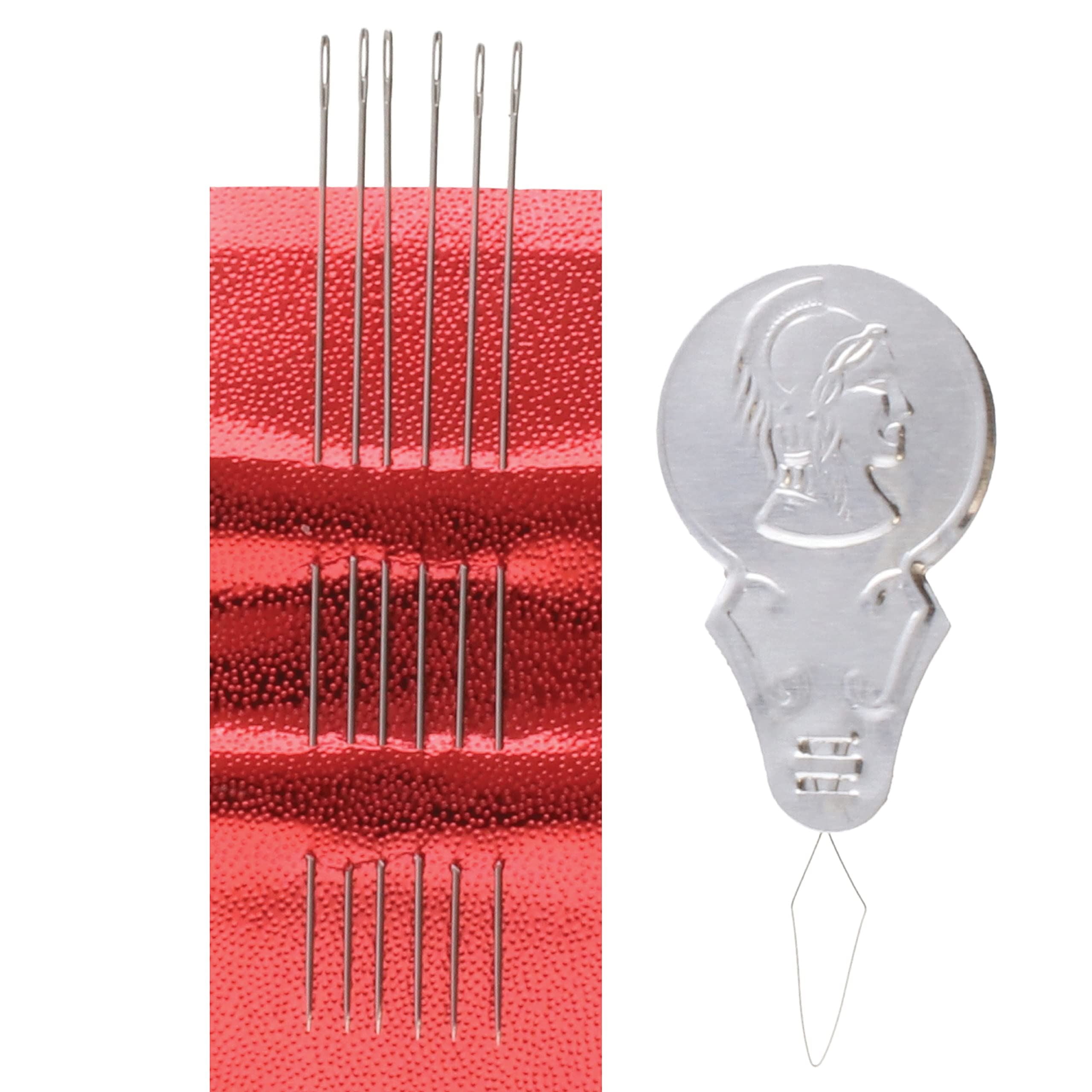 The Beadsmith Basic Elements Beading Needles – Size 12, Pack of 6 ...