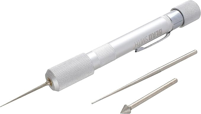 The Beadsmith Bead Reamer Set – 3 Interchangeable Diamond Coated Tips ...