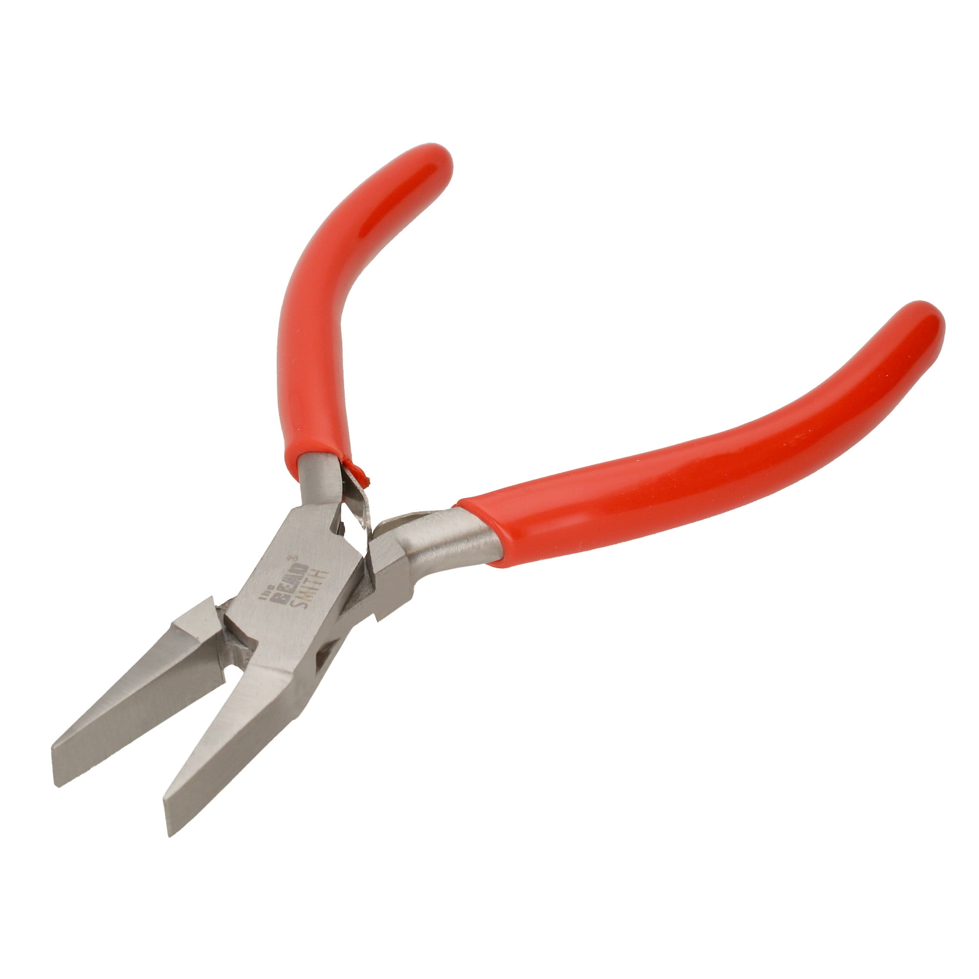 The Beadsmith Flat Nose Pliers with Spring Action Handle - Precision ...