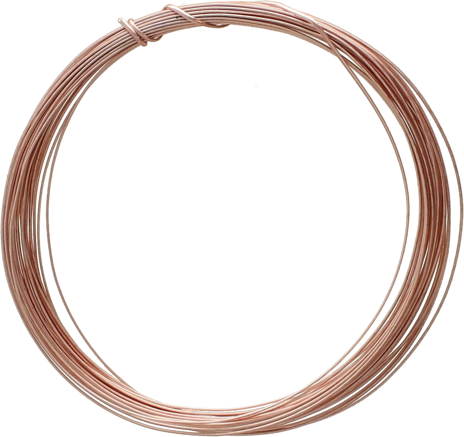 The Beadsmith Half-Round Craft Wire – Soft Temper Jewelry Wire, Rose ...