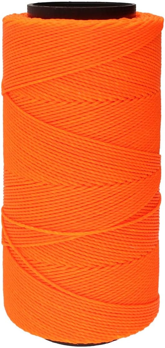 The Beadsmith Knot It Waxed Polyester Cord – Neon Light Orange Color ...