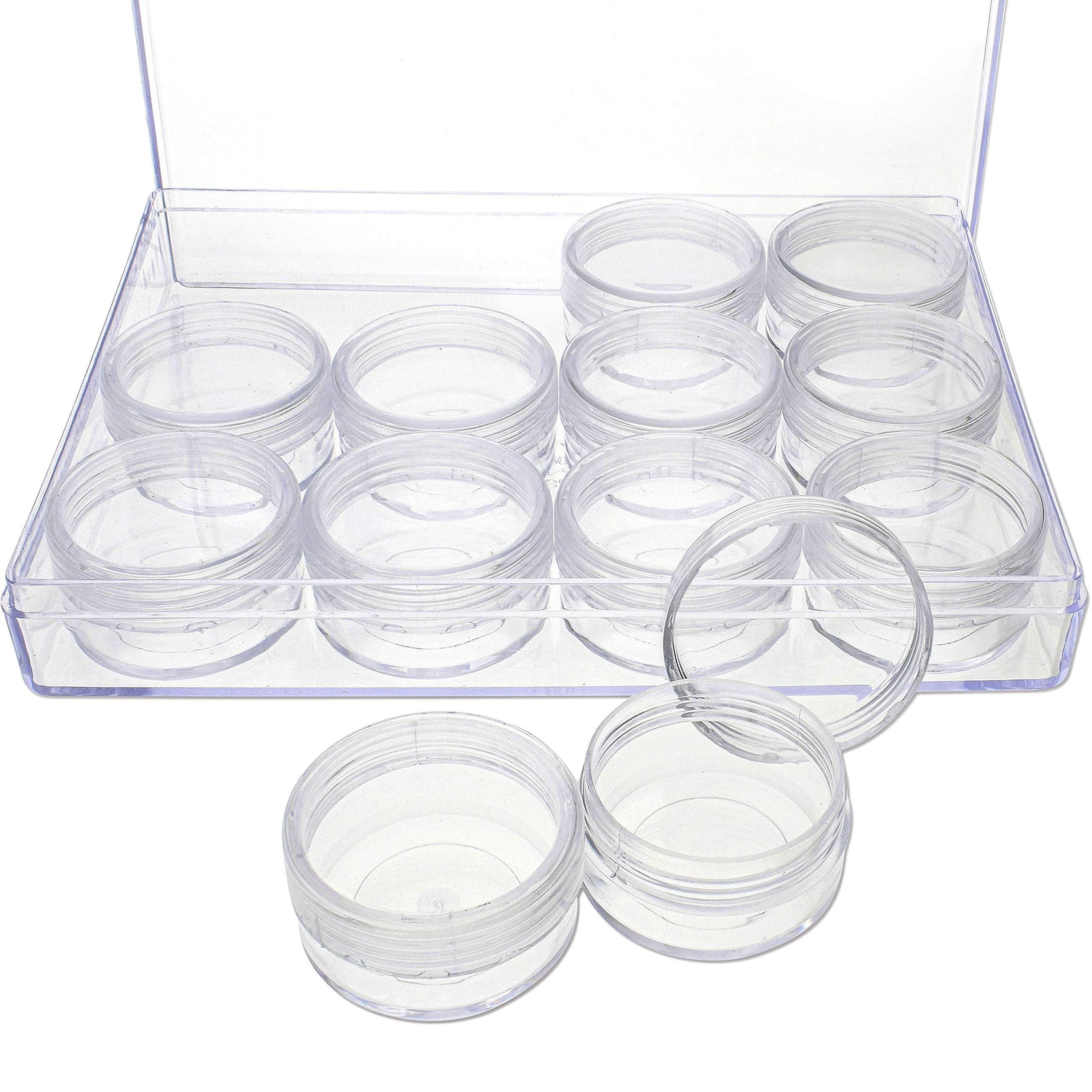 The Beadsmith Personality Case - Clear Storage Organizer Box – 6.4 x 4. ...