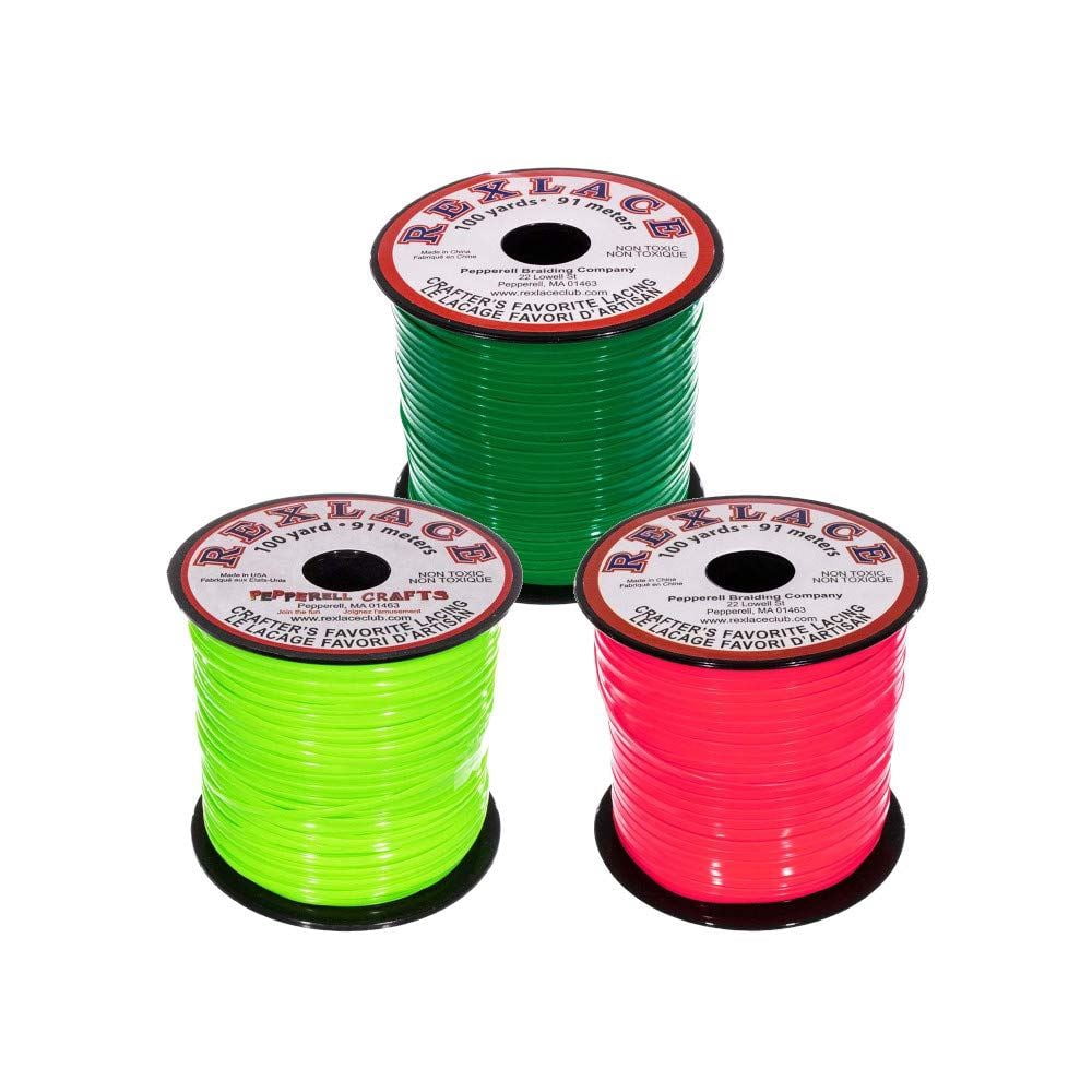 The Beadsmith Rexlace Multicolor Bundle Packs – 100 Yards of Each Color ...