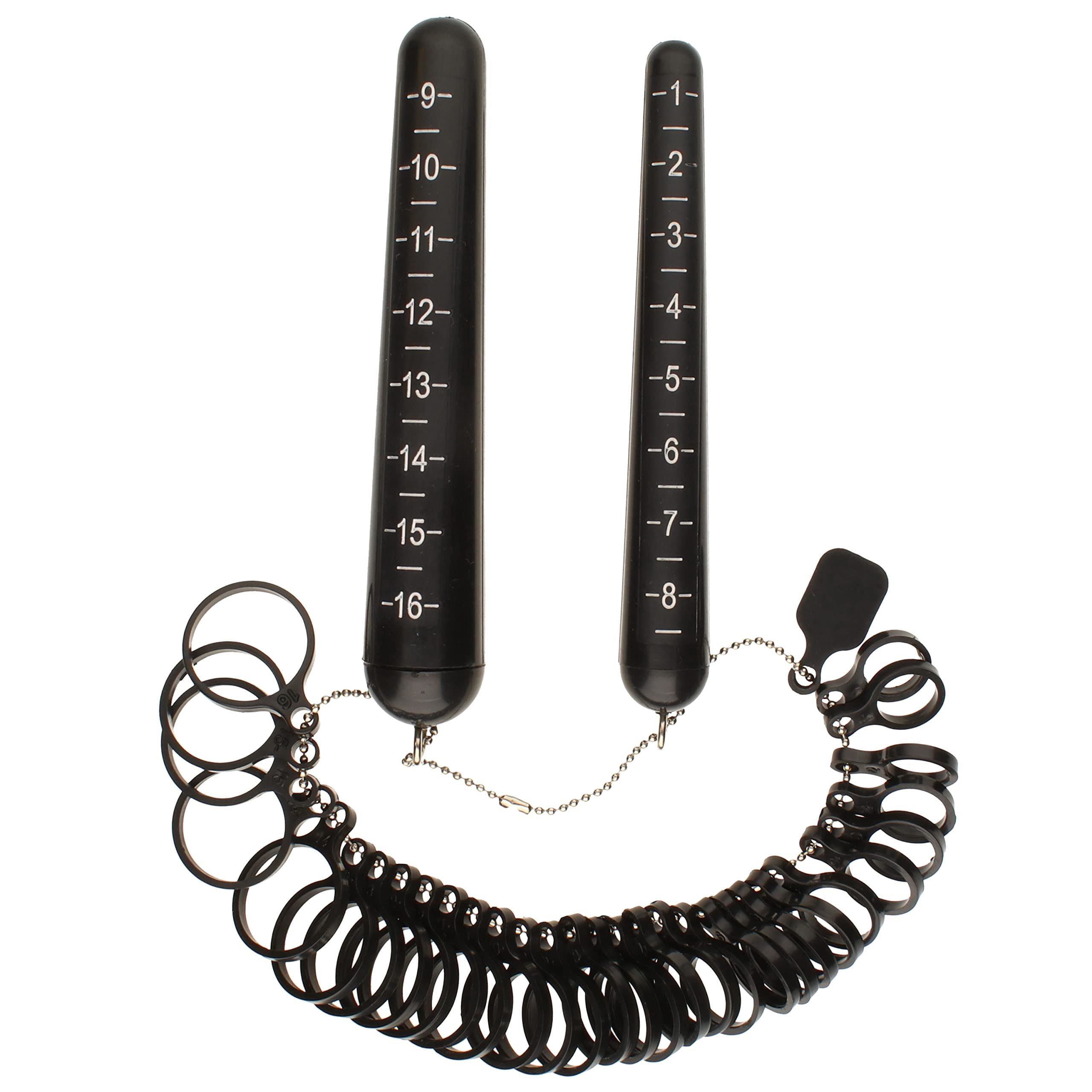 The Beadsmith Ring Sticks and Ring Sizers Combo – US Ring Sizes 1-16 ...
