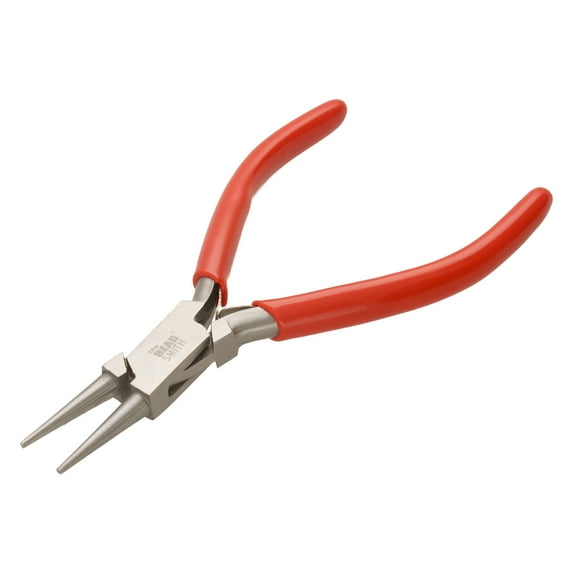 The Beadsmith Round Nose Pliers with Spring Action Handle - Precision ...