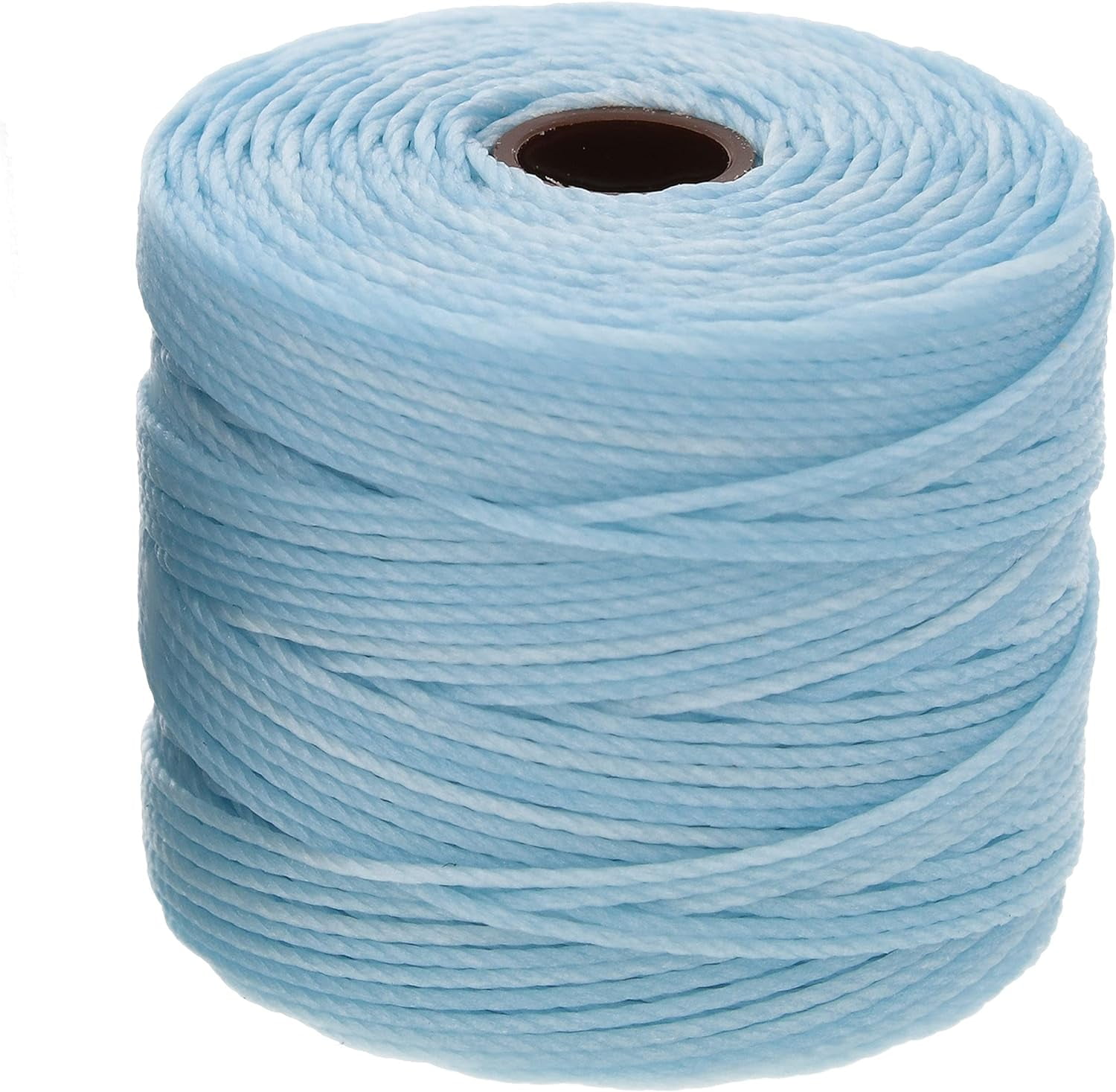 The Beadsmith S-Lon Bead Cord – .5 mm Twisted Nylon Cord, Sky Blue ...