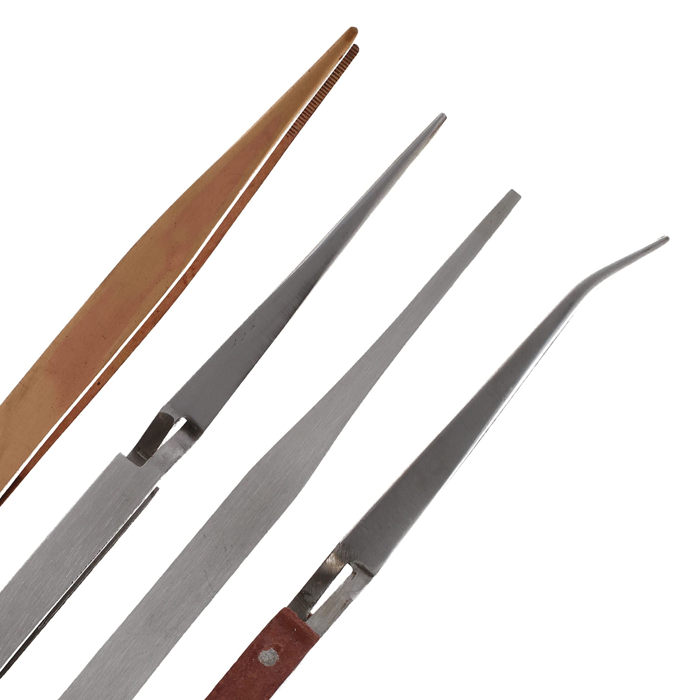 The Beadsmith Soldering Tweezer Set – Plastic Storage Pouch Included ...