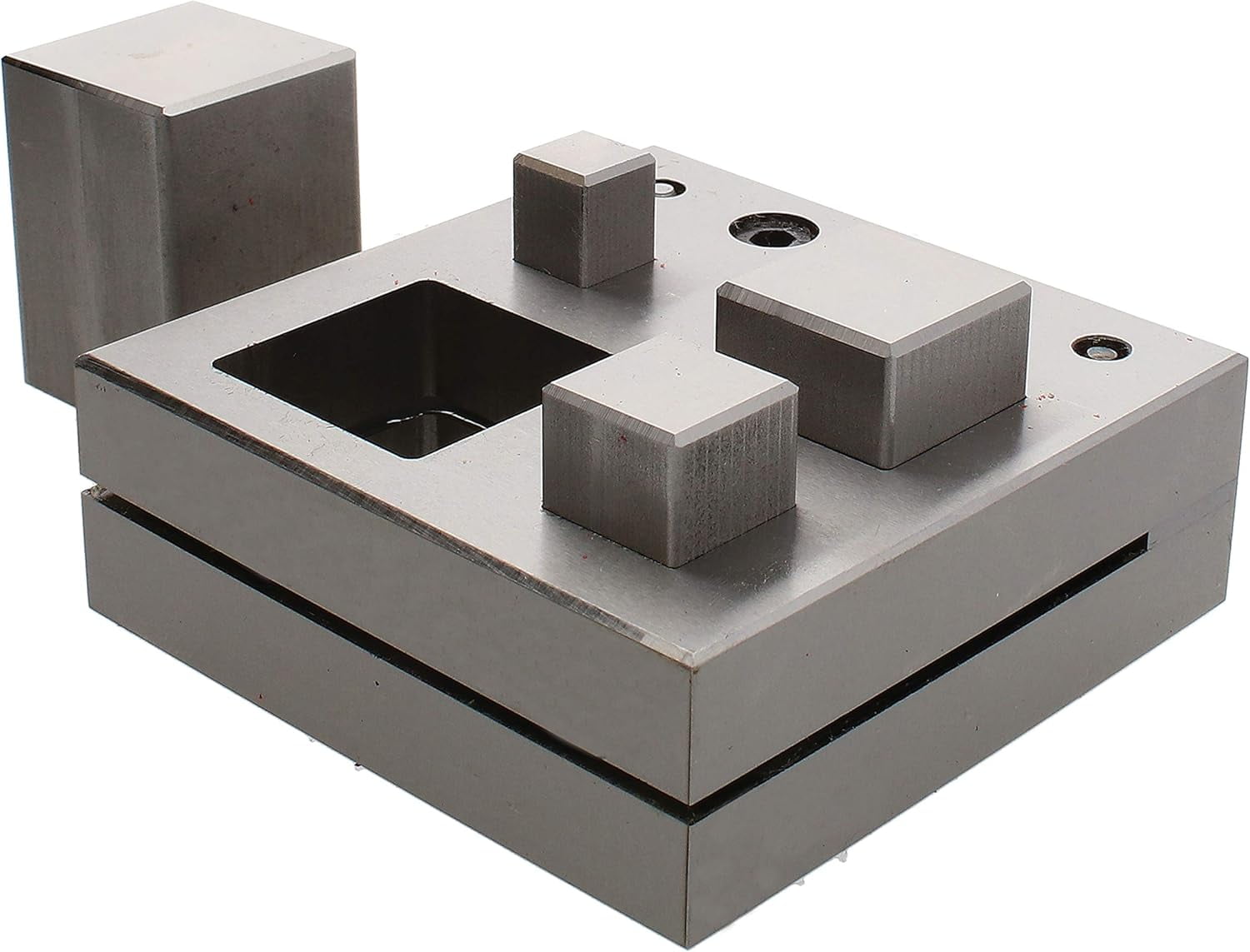 The Beadsmith - Steel Jumbo Square Disc Cutter Set with 4 Punches and ...