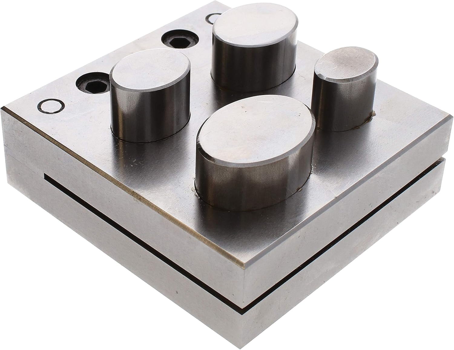 The Beadsmith Steel Oval Disc Cutter Set with 4 Punches and Die. Tool ...